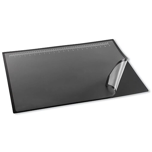 Artistic Logo Pad Anti-Slip Rubber Desk Pad, 22" x 17", Black (41700 ...