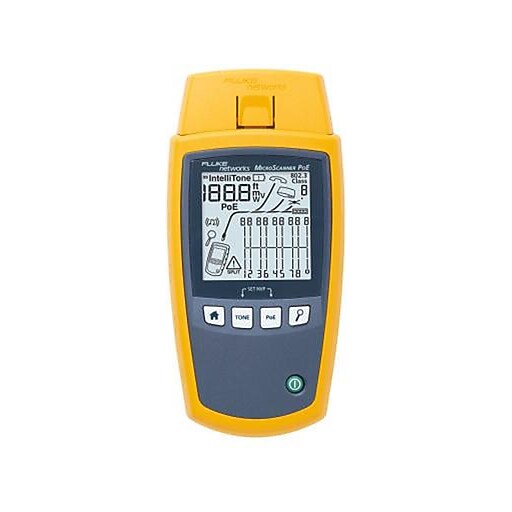 Fluke MicroScanner PoE Cable Tester (MS-POE) | Staples