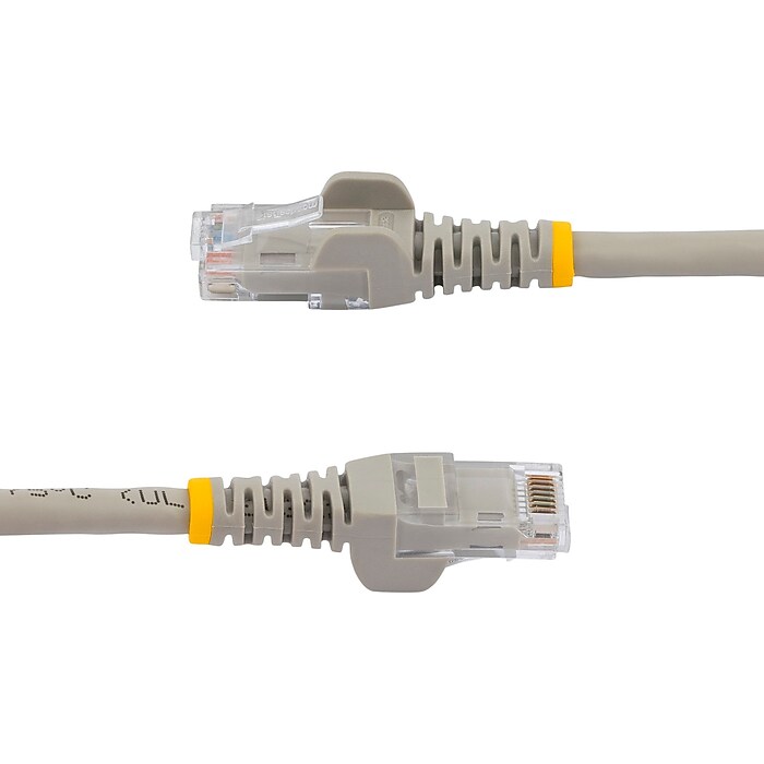 StarTech 10ft CAT6 Ethernet Cable 24 AWG UTP Snagless Gray 10 Pack N6PATCH10GR10PK
