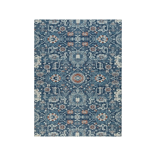 Anji Mountain Rug'd Alta Carpet & Hard Floor Chair Mat, 36" x 48", Blue ...