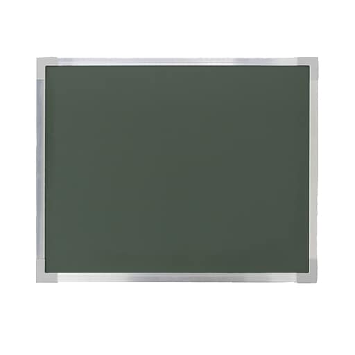 Flipside Green Chalkboard, Aluminum Frame, 36" x 48" (34710) | Staples