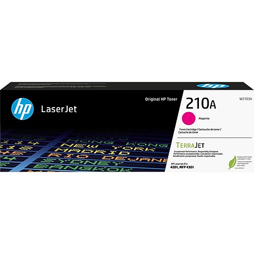 HP 210A Magenta Standard Yield Toner Cartridge (W2103A) | Staples