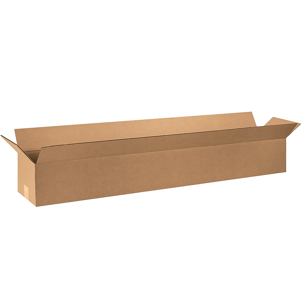 48" x 6" x 6" Shipping Boxes, 32 ECT, 25/Bundle (4866) Deals and Price ...