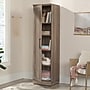 Sauder HomePlus 71"H Storage Cabinet with 4 Shelves, Salt Oak (435138 ...