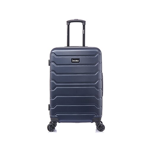InUSA Trend 24" Hardside Suitcase, 4-Wheeled Spinner, TSA Checkpoint ...