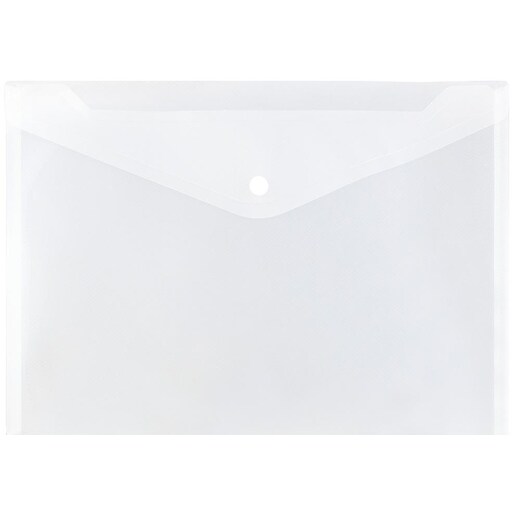 JAM Paper Premium Plastic Document File, Letter, Clear, 3/Pack ...