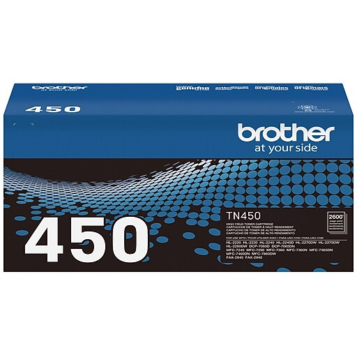 Brother TN-450 Black High Yield Toner Cartridge (TN450) | Staples