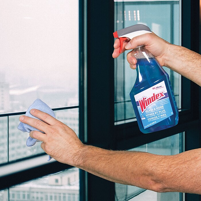 Windex Glass Cleaner with Ammonia D Trigger Spray 32 fl Oz. 322338 Staples