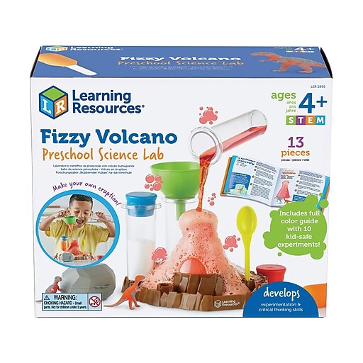 Learning Resources Science Lab Fizzy Volcano Set (LER2895) | Staples