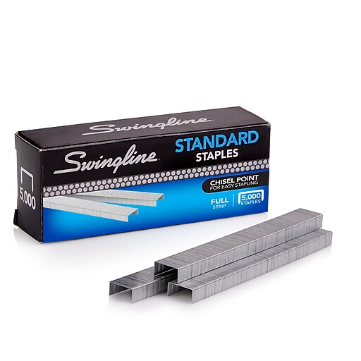 Swingline Standard Staples, 0.25 Leg Length, 5000/Box (35108) | Staples