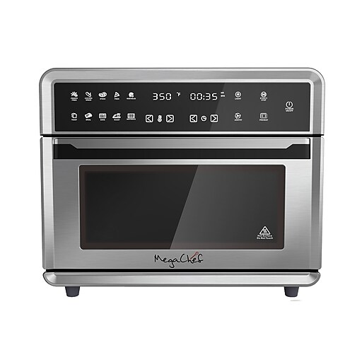 MegaChef 25 Liter Multi-Function Toaster Oven, Silver (937114320M ...