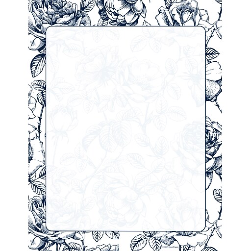 Great Papers!® French Rose Letterhead, 8.5"H x 11"W, 80 count (2017036 ...