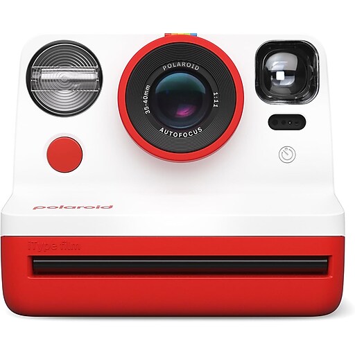 Polaroid Now Generation 2 i-Type Instant Camera, Red (9074) | Staples