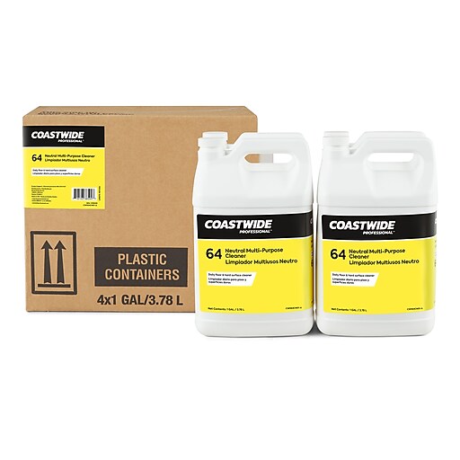 Coastwide Professional Multi-Purpose Neutral Cleaner 64, 3.78L, 4 ...