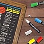 Better Office Products Liquid Washable Chalk Markers, Reversible Tip ...