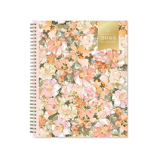 2025 Blue Sky Day Designer Felicity 8.5" x 11" Weekly Planner, Plastic ...
