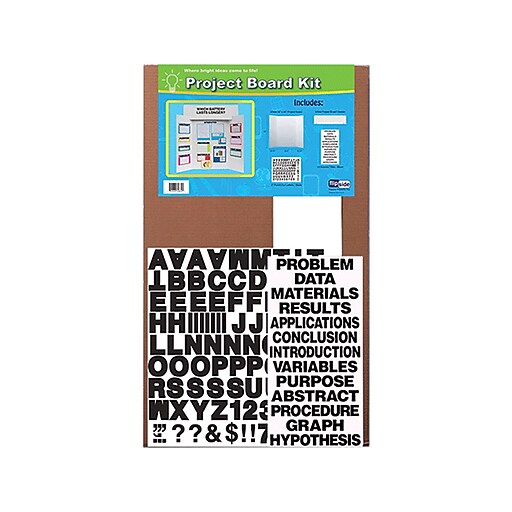 Flipside Corrugated Project Board Kit, 36" x 48", White, 24/Carton ...