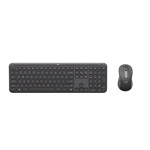 Logitech Signature Slim MK955 Wireless Keyboard and Optical Mouse Combo ...