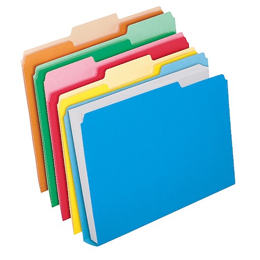 Pendaflex Double Stuff File Folders, Letter Size, 3 Tab Positions ...