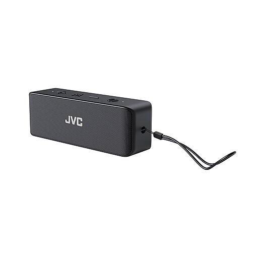 JVC True Wireless Bluetooth Portable Stereo Speaker, Waterproof, Black ...