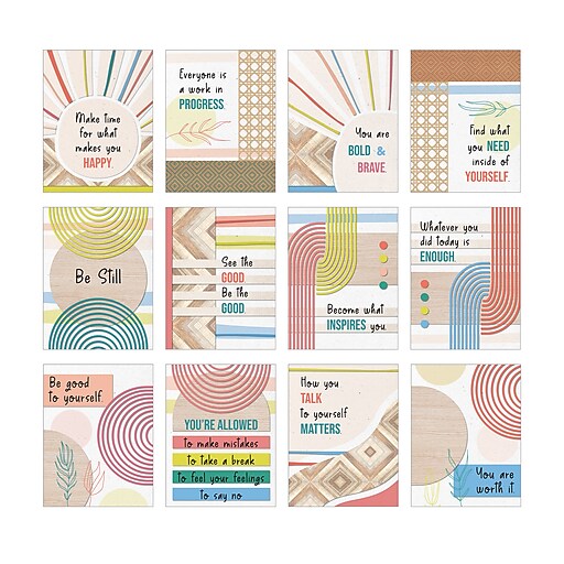 Carson Dellosa Education True to You 8.5" x 11" Motivational Classroom ...