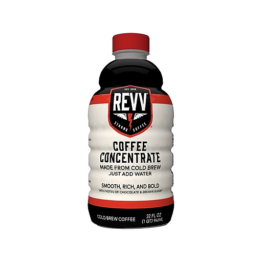 Revv Coffee Cold Brew Coffee Concentrate, 32 fl. oz. (5000376751) | Staples