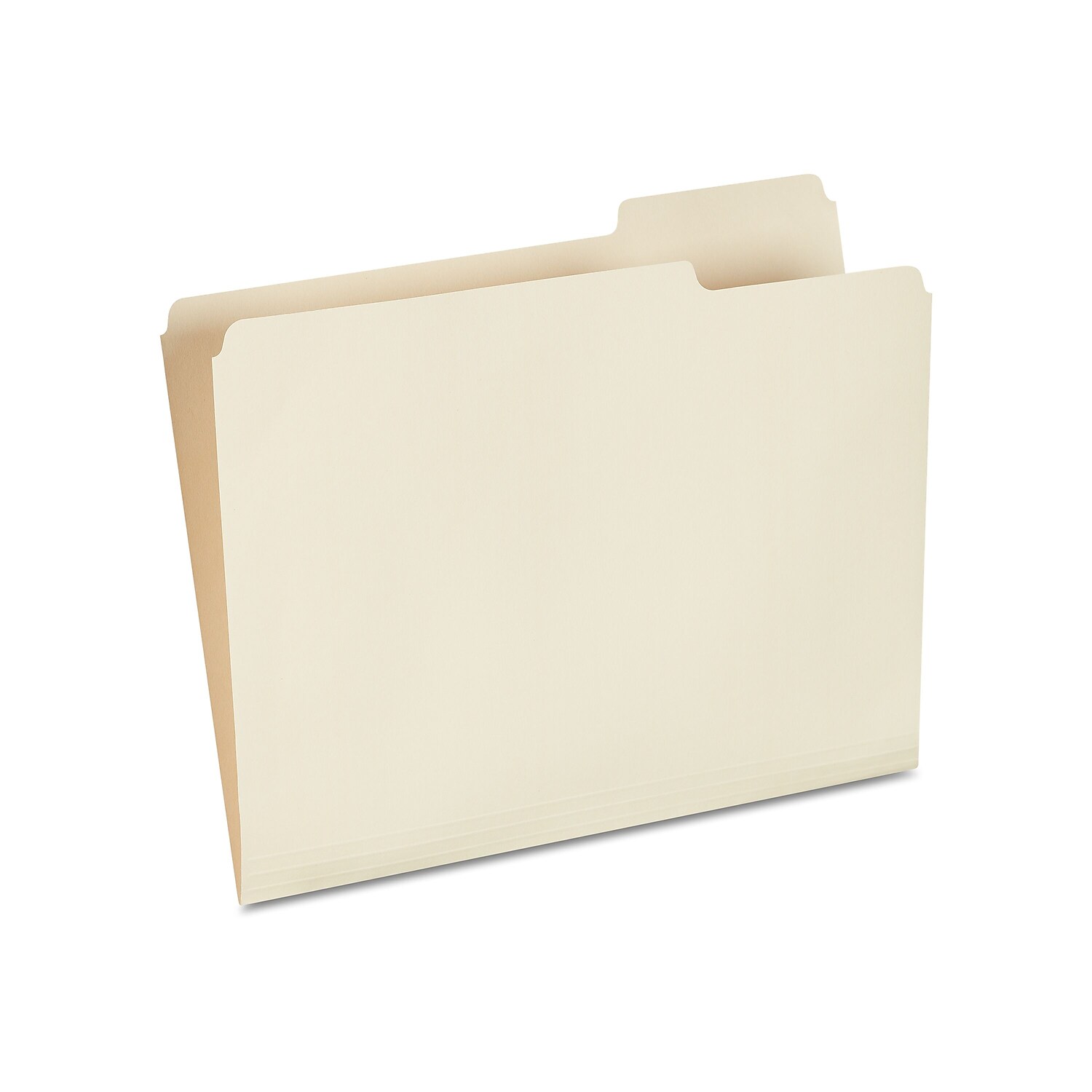 Staples File Folders 3-Tab Right Position Letter Manila 100/Box (116822 ...