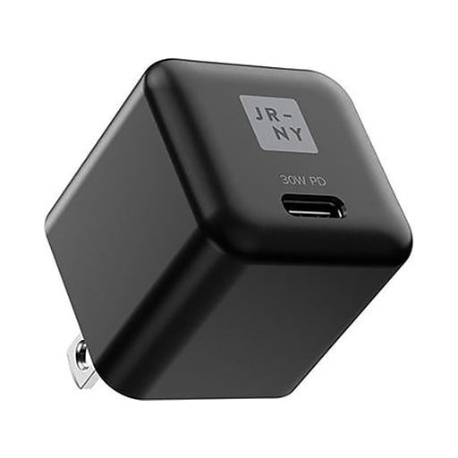 Journey Mini USB Type-C Wall Charger, Black (JWCG130BL) | Staples
