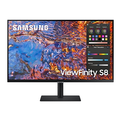 Samsung ViewFinity S8 32" 4K Ultra HD LED Monitor, Black (S32B804PXN ...