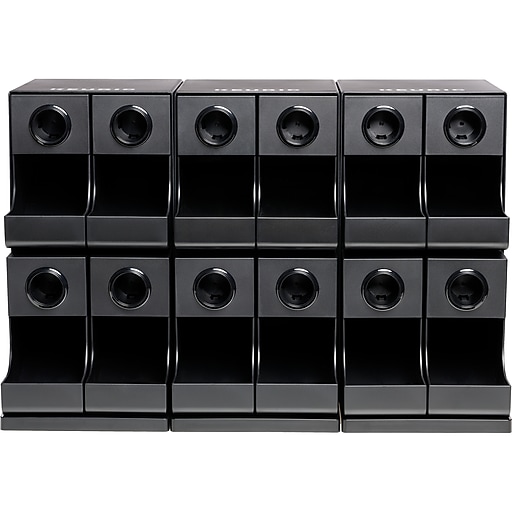 Keurig 12-Compartment Coffee Organizer, Black (5000380140) | Staples