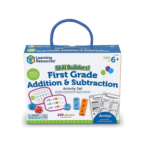 Learning Resources Skill Builders! First-Grade Addition & Subtraction ...