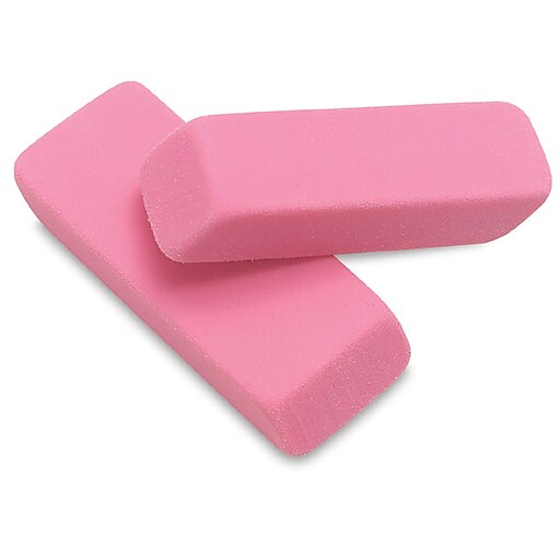 Imperial Small Pink Eraser (13555EA) | Staples