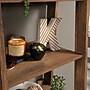 Sauder Trestle 71"H 5-Shelf Bookcase, Vintage Oak (424121) | Staples