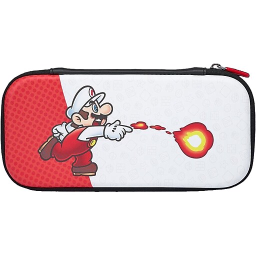 PowerA Fireball Mario Slim Case for Nintendo Switch/OLED/Lite, White ...