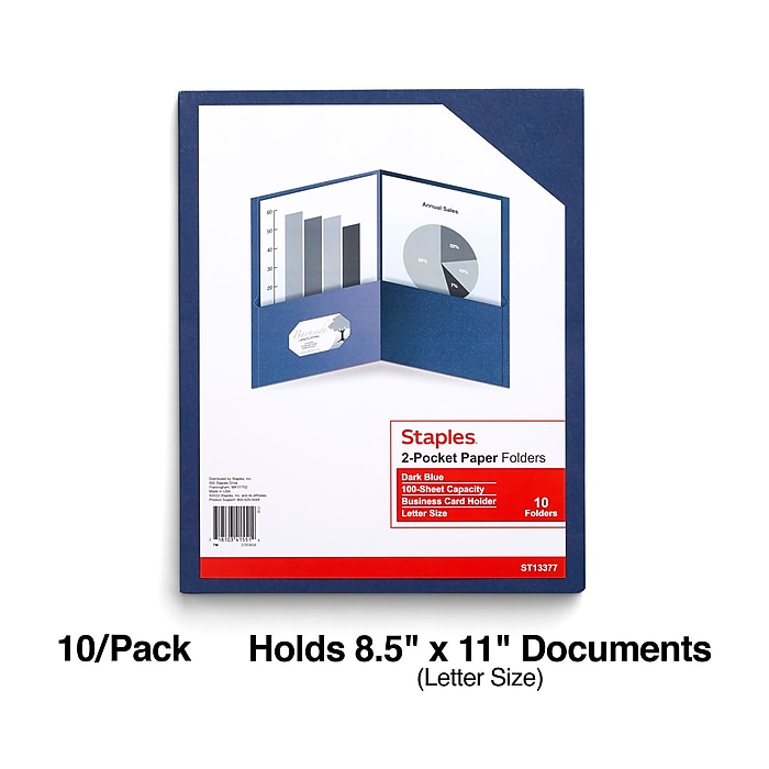 Staples folder store