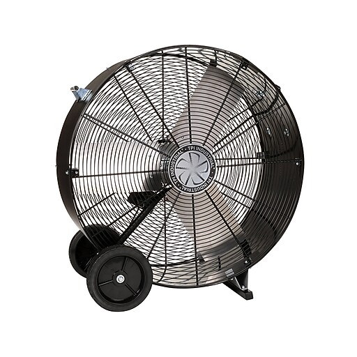 TPI Corporation PBX 30" Floor Fan, 2-Speed, Black (08211002) | Staples