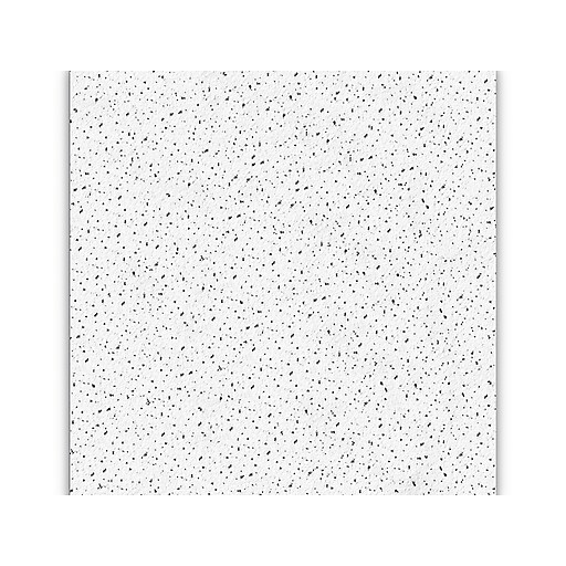 Armstrong FINE FISSURED Square Lay-In Edge Ceiling Tile, 24" x 24 ...