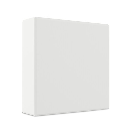 Staples 3" 3-Ring View Binder, White (ST23743-CC) | Staples