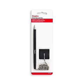 Pens with Chains for Secure Countertop Writing | Staples