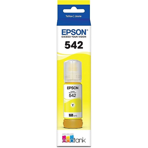 Epson T542 Yellow Ultra High Yield Ink Bottle (T542420-S) | Staples