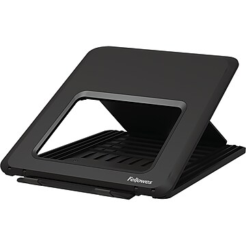StarTech 11.3 x 8.3 Portable Laptop Stand Black Gray LTRISERP Staples