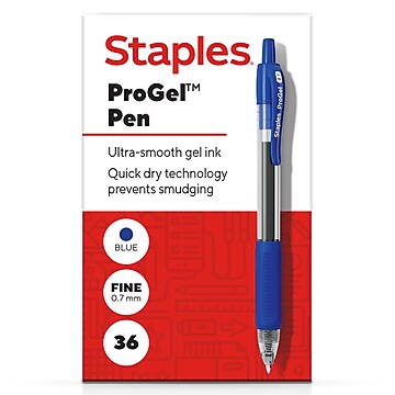 Staples gel pens store