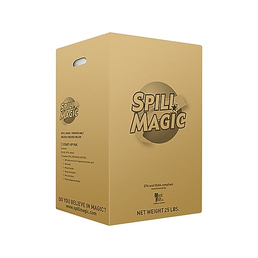 First Aid Only Spill Magic All-Purpose Absorbent Powder, 25 Lbs. (SM103 ...
