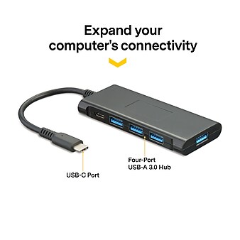 USB Port Hubs | Powered USB Hub & Port Hub Deals | Staples®