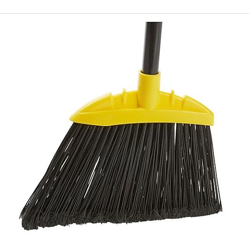 Rubbermaid 10" Jumbo Smooth Sweep Angled Broom with Black Flagged ...
