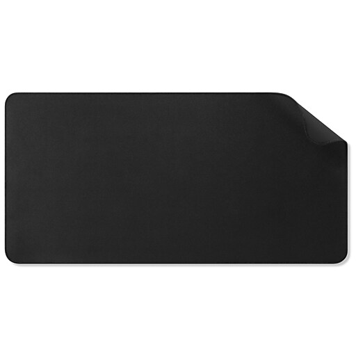 Staples Anti-Slip Fabric Desk Pad, 31.5" x 15.7", Black (ST62543) | Staples