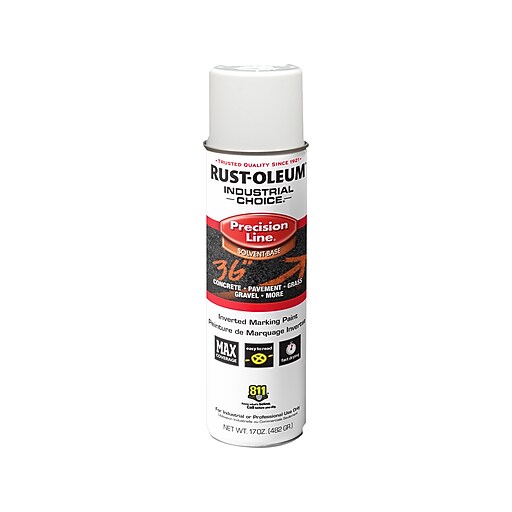 Rust-Oleum Solvent-Based Industrial Choice Precision Line Inverted ...