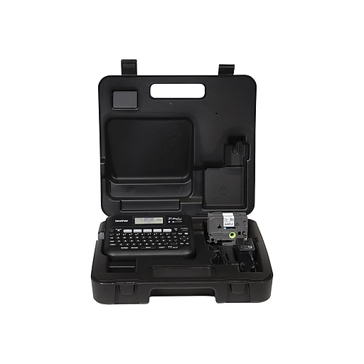 Brother P-Touch Desktop Thermal Label Maker, Black (PTD460BTVP) | Staples