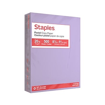 Purple Copy & Printer Paper | Staples