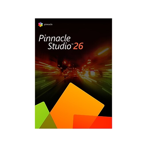 Corel Pinnacle Studio 26 for 1 User, Windows, Download ( ESDPNST26STML ...